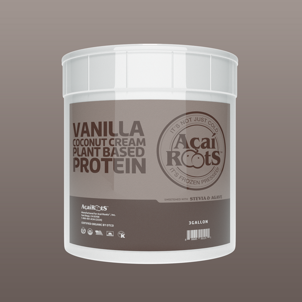 VANILLA + COCONUT CREAM + PLANT BASED PROTEIN - Acai Roots