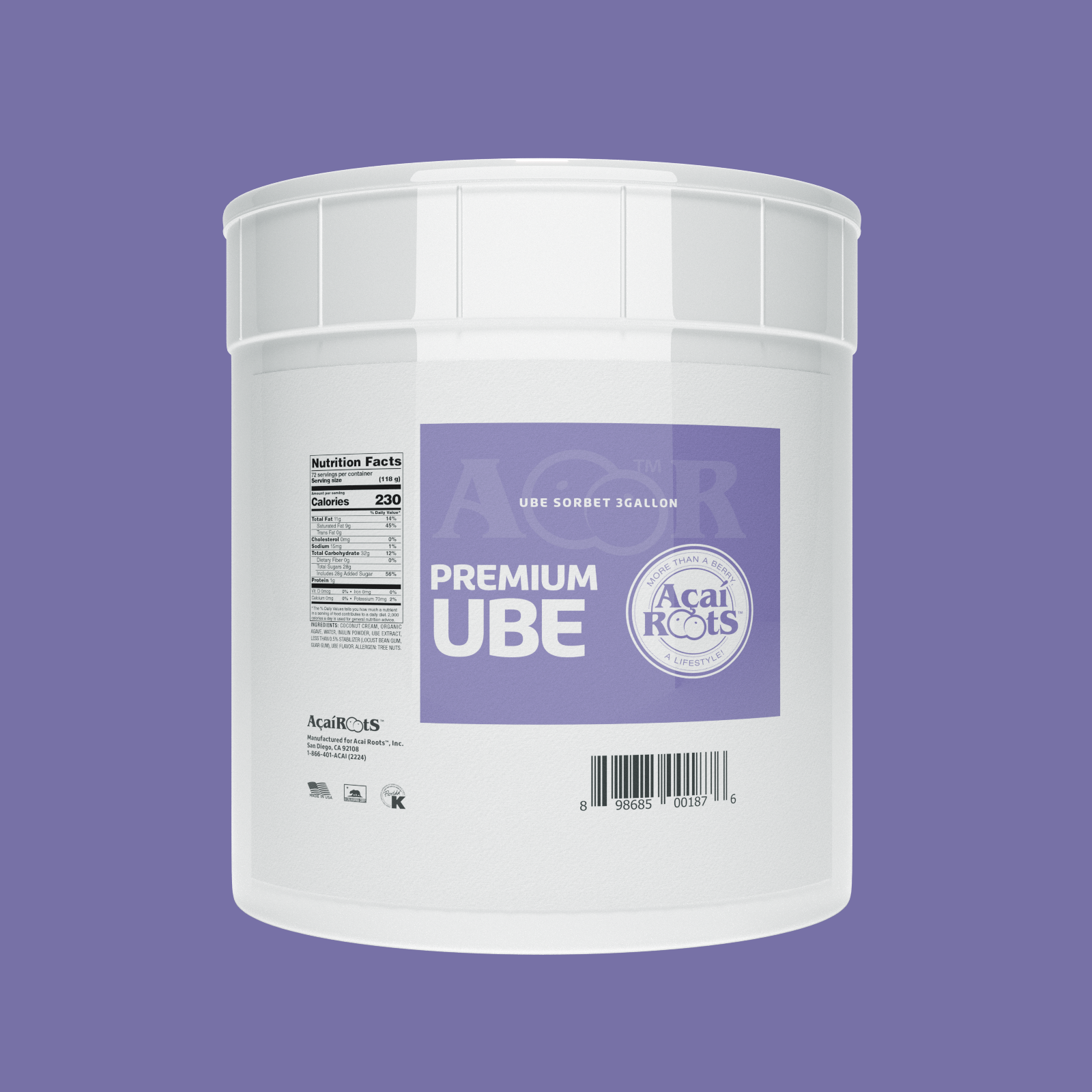 UBE CREAM - Acai Roots