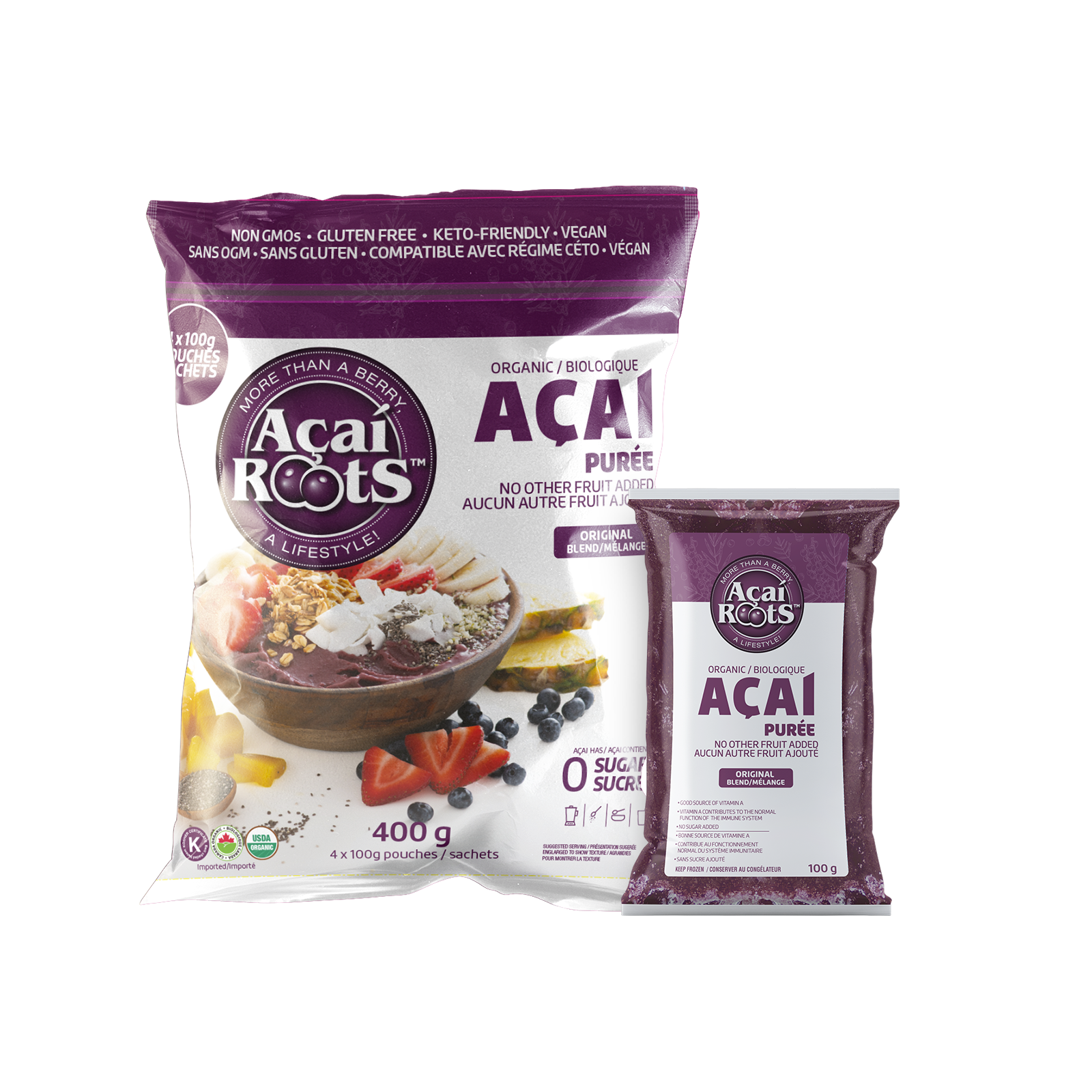 AÇAÍ PUREE - Acai Roots